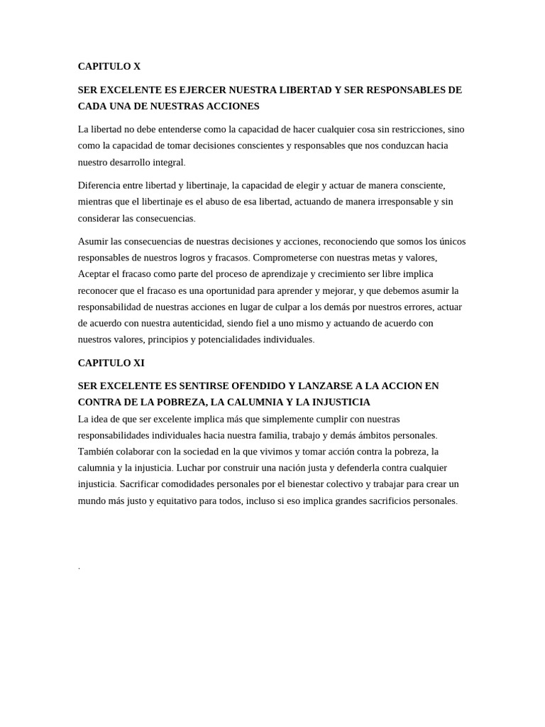 Capitulo X. Xi | PDF