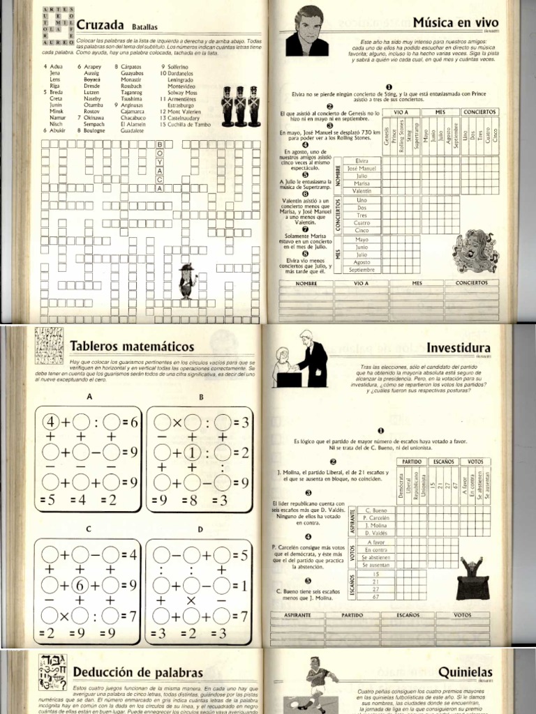 Juegos de Logica 2 | PDF