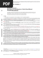 Astm D 2488 - 17 | PDF | Sand | Gravel