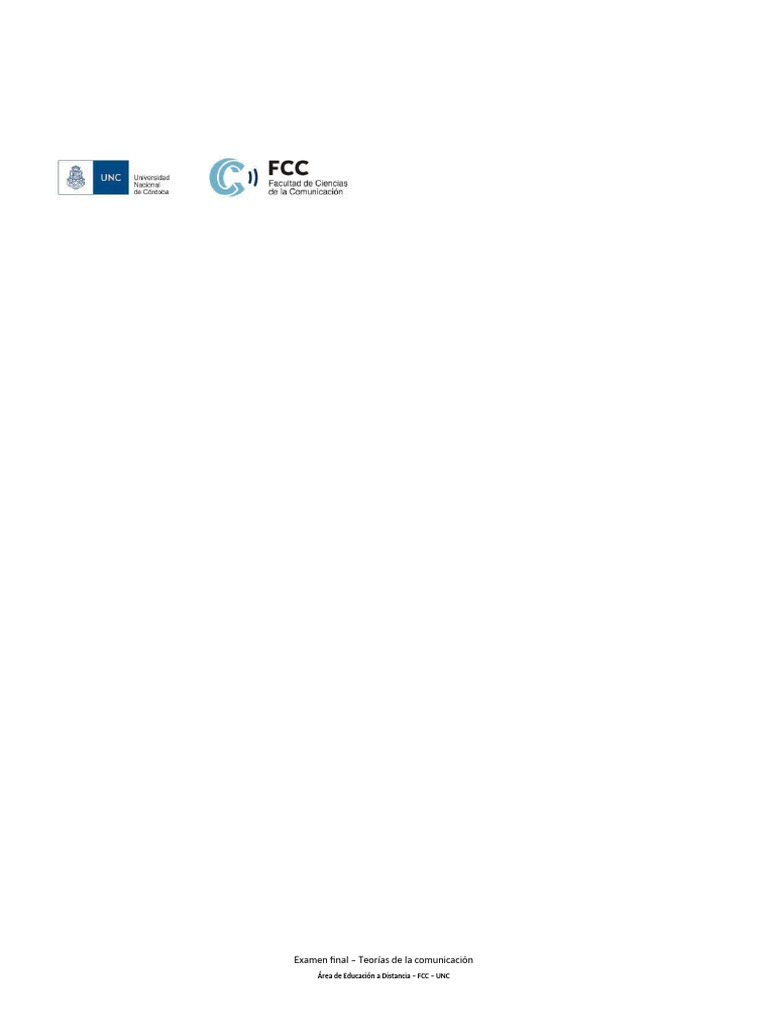 Examen Final 2020 - Aprobado | PDF