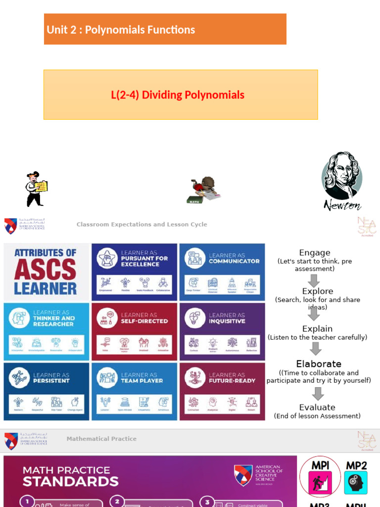 Dividing Polynomials: Methods & Criteria | PDF | Polynomial | Mathematics