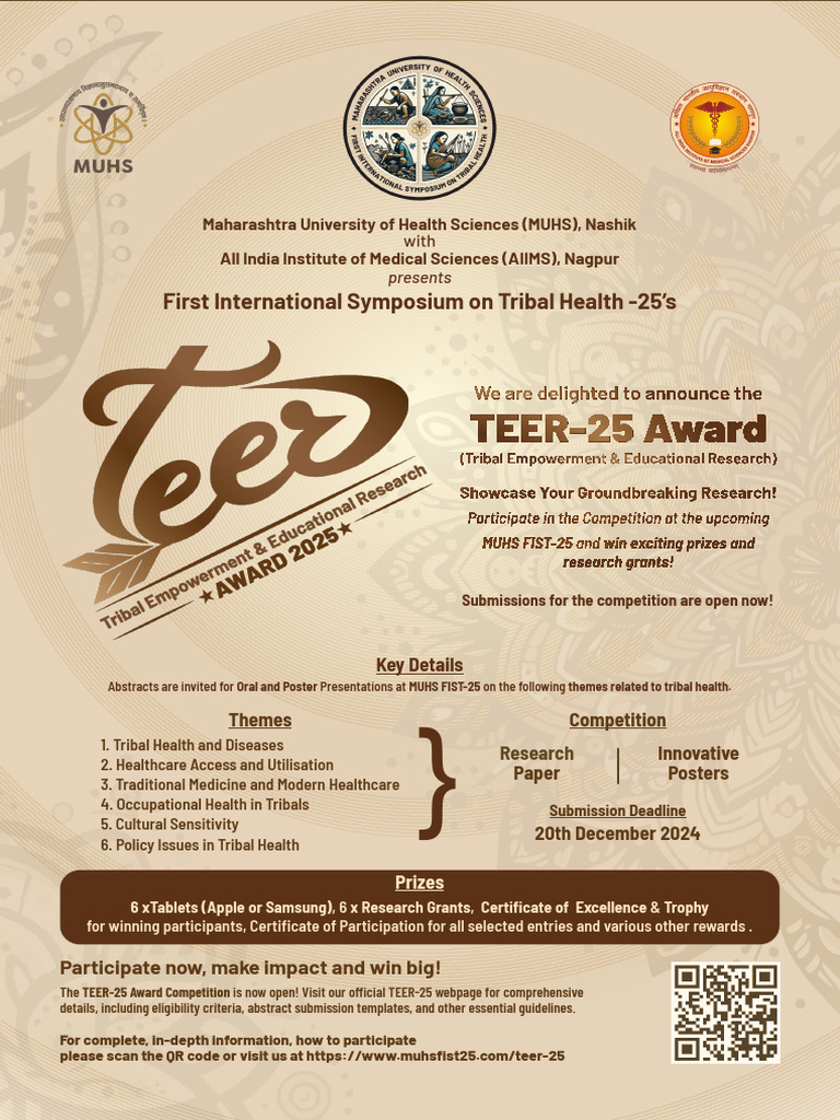 Muhs Fist Teer-25 Award Poster_final | PDF