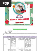 Informe Del Consolidado de La Evaluacion Diagnostica 2024 | PDF | Evaluación | Ciencia cognitiva