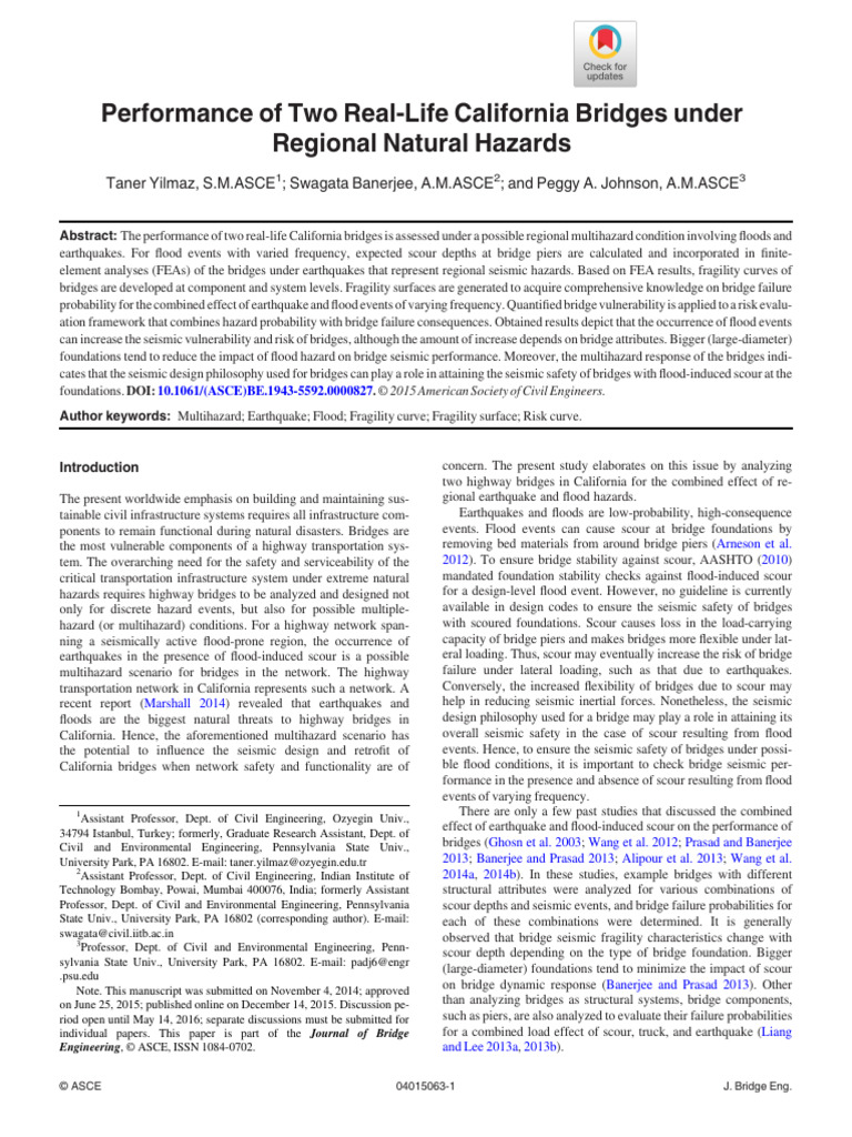 yilmaz-et-al-2015-performance-of-two-real-life-california-bridges-under ...