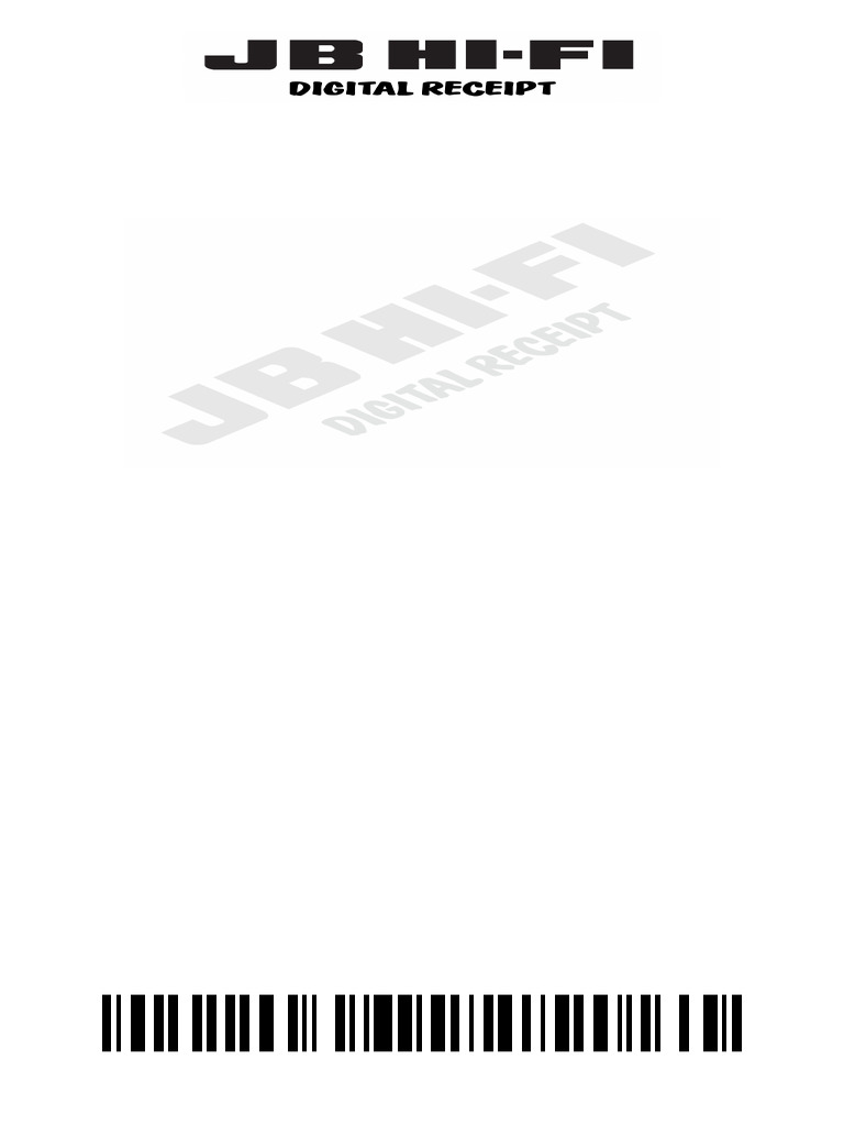 JB Hi-Fi Macquarie Tax Invoice | PDF