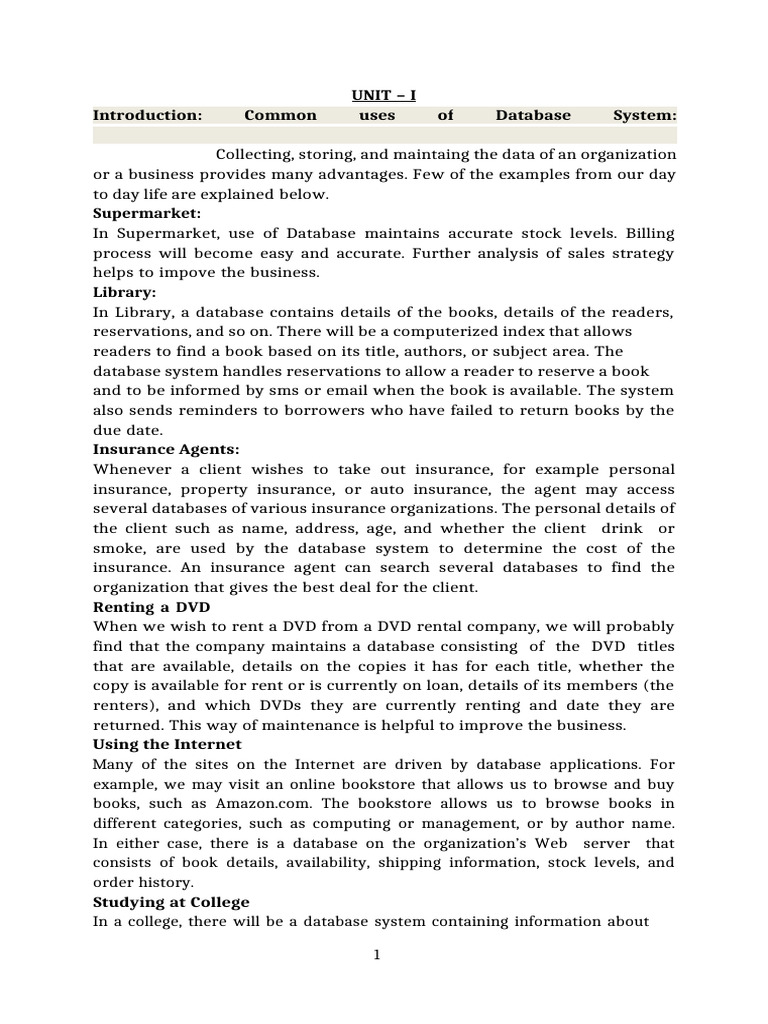 IV Sem Dbms Notes | PDF | Databases | Conceptual Model