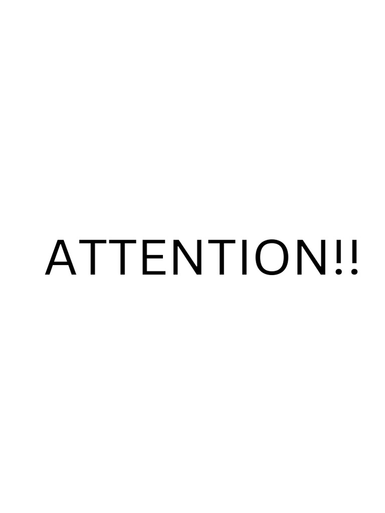 ATTENTION!!!!!!!!!!!!! | PDF