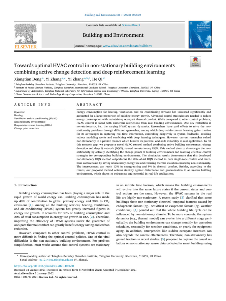 8.Towards Optimal HVAC Control in Non-stationary Building Environments ...