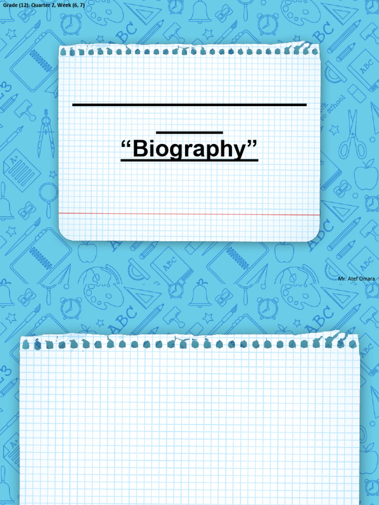 Writing A Descriptive Essay (Biography) | PDF | Essays | Senses