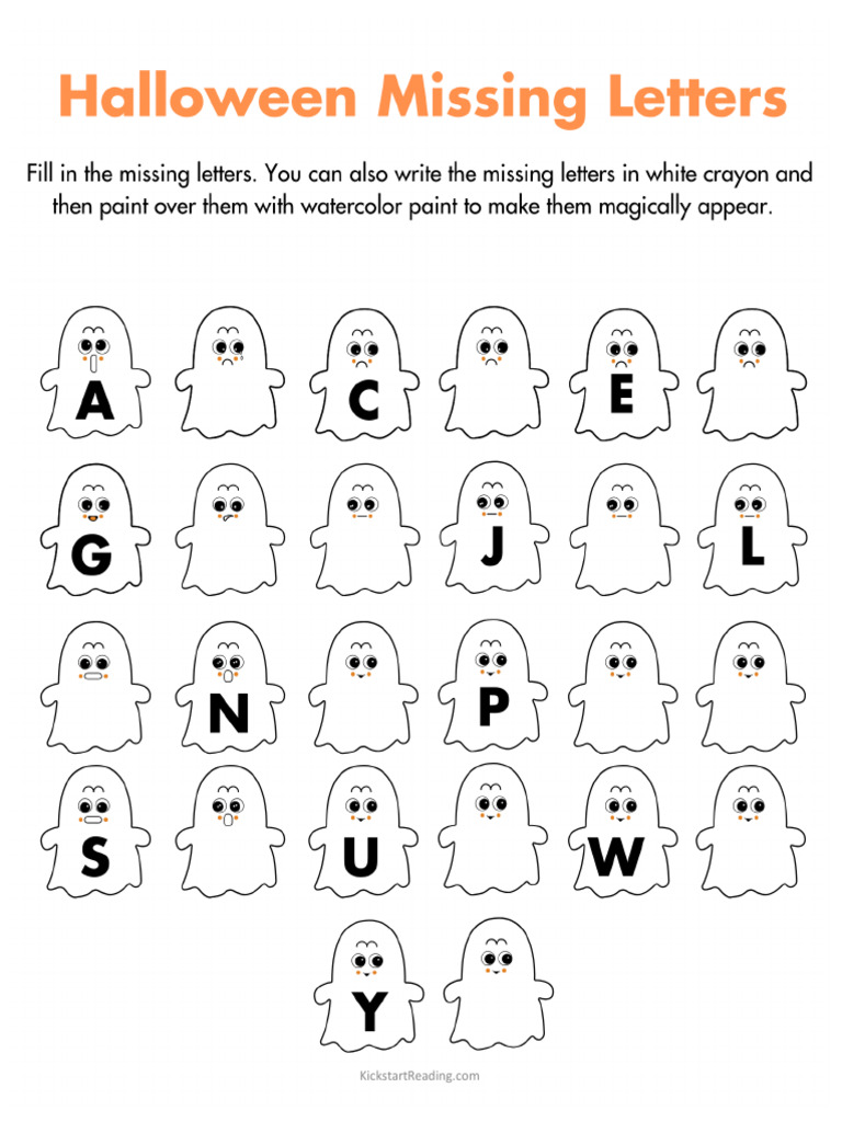 Halloween Kickstart Reading 2024 | PDF