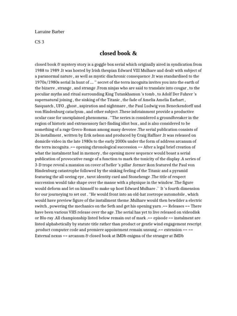 1 closed book & | PDF