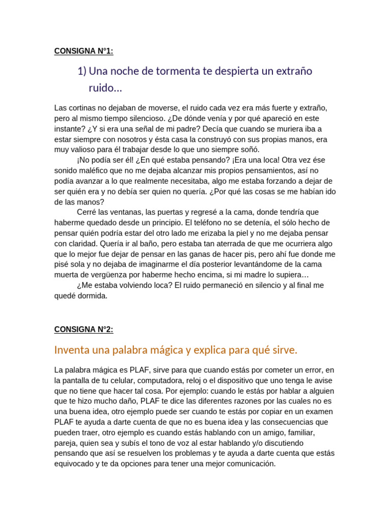 Consigna 1,2,3 | PDF