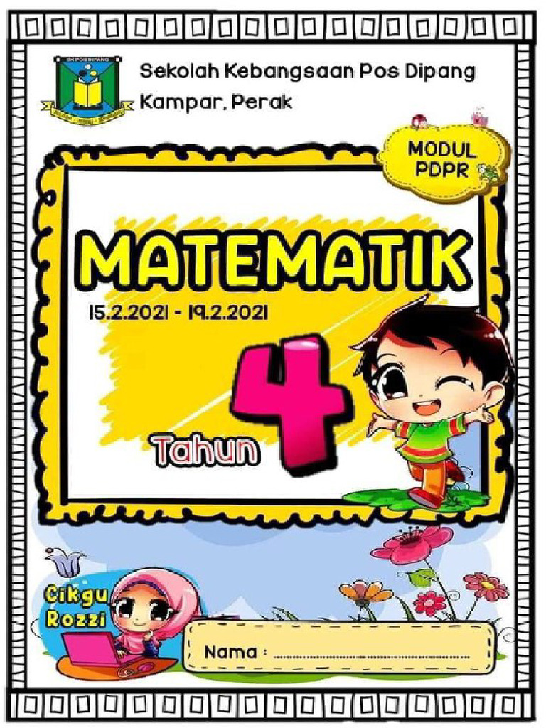 Matematik Tahun 4 | PDF