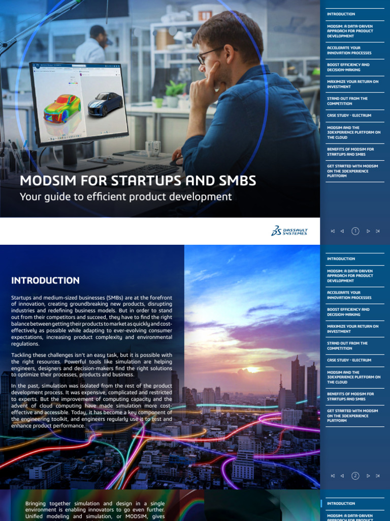 Modsim For Startups Smbs | PDF | Cloud Computing | Simulation