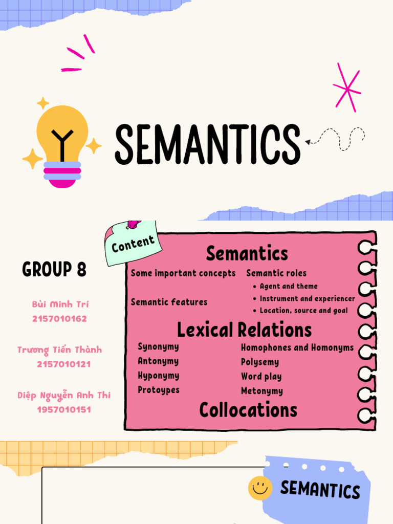 Semantics Pdf Linguistics Grammar