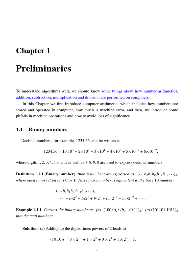 NAChapter-1 | PDF | Arithmetic | Mathematics