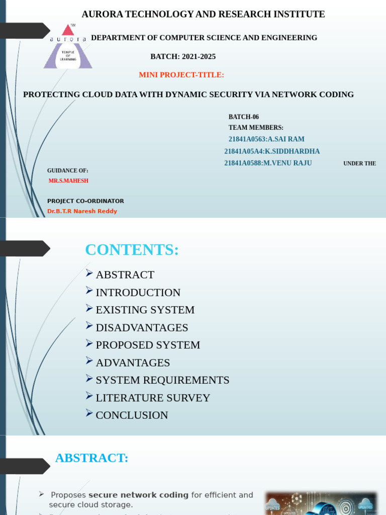 MINI PJ Final | PDF | Computer Network | System On A Chip