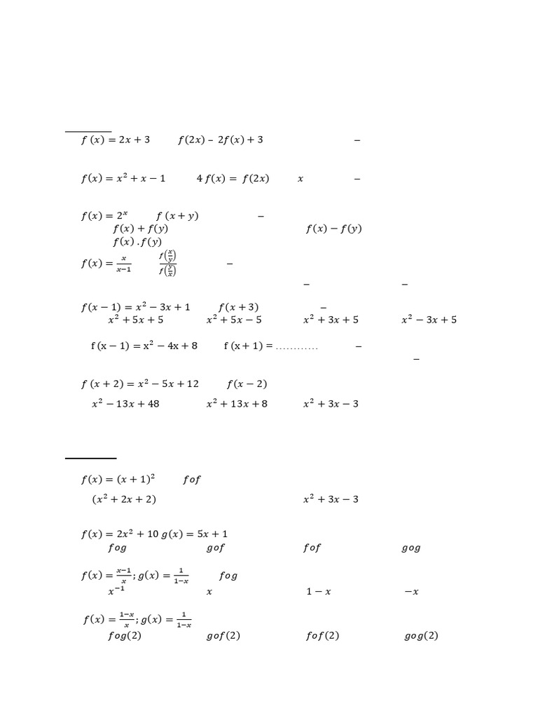 CH - 7 (C) Functions (14-4-2024) | PDF