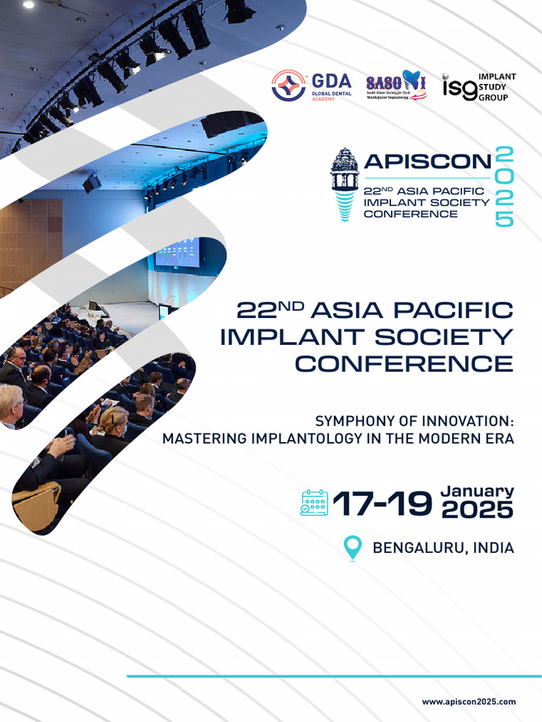 APISCON 2025: Implantology Conference | PDF