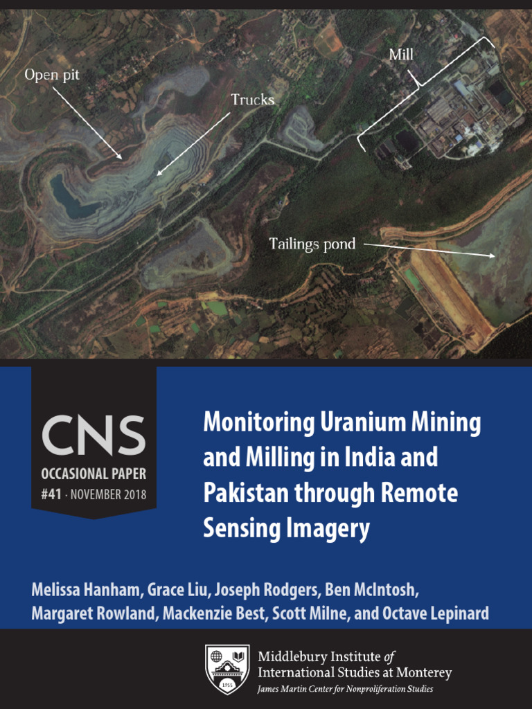 Nuclear Uranium Mining in India and Pak | PDF | Nuclear Proliferation ...