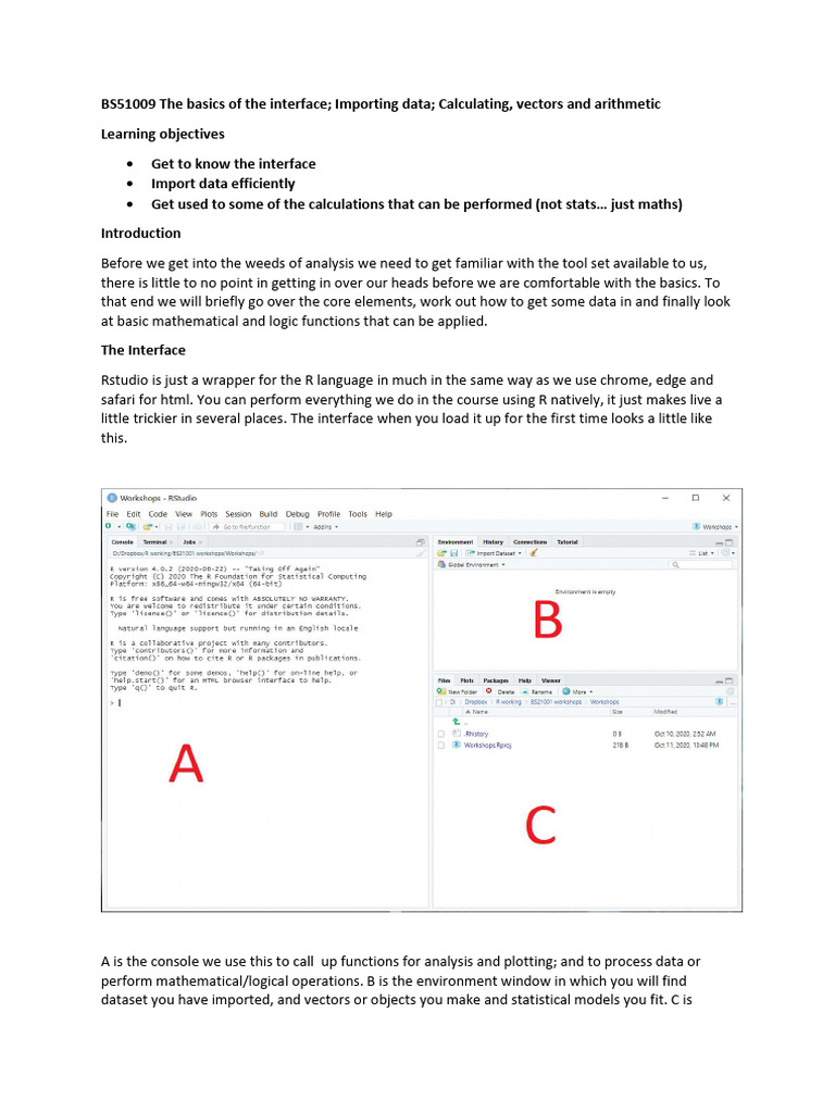 BS51009 workshop 1 | PDF | Comma Separated Values | Rounding