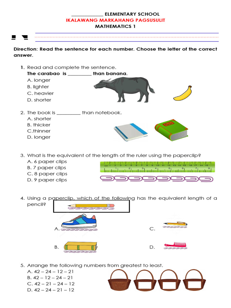 Math Pt 2nd 1 Pdf Mathematics