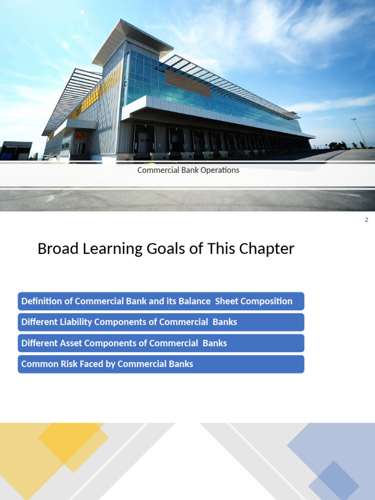 Commercial Banking Essentials | PDF | Banks | Loans