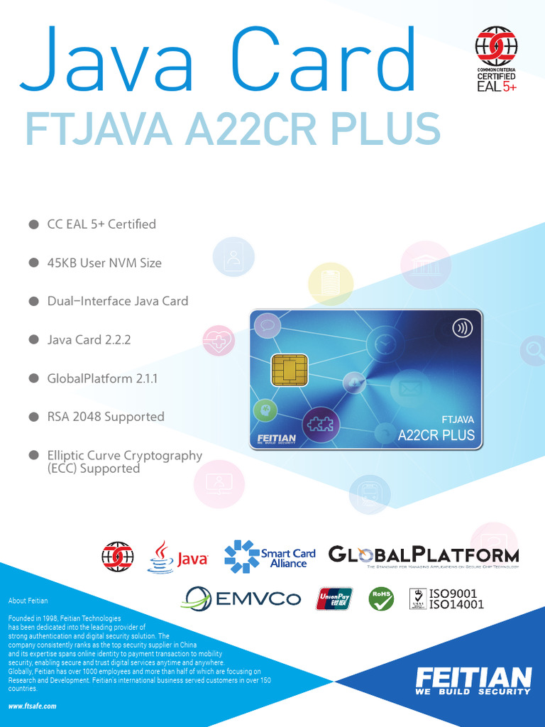 Flyer_FTJAVA_A22CR_PLUS | PDF | Java (Programming Language) | Smart Card