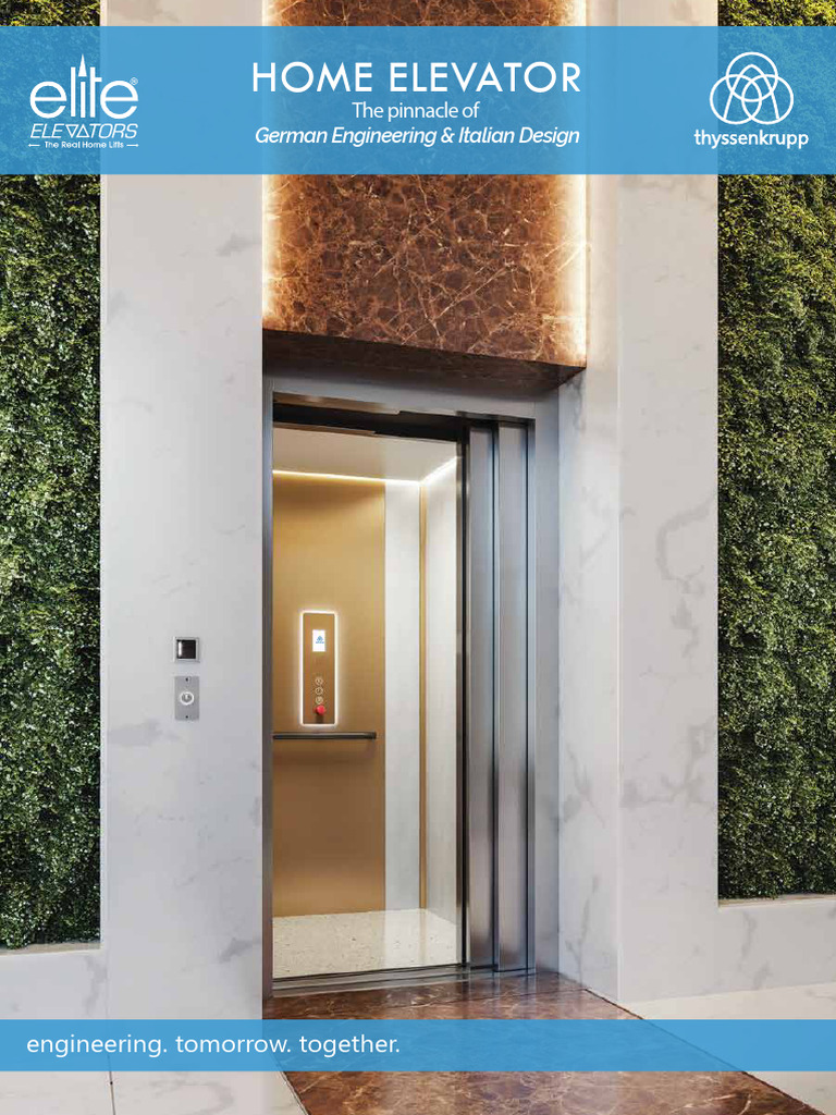 EliteElevatorsAustraliaAllInOneBrochure | PDF | Elevator | Door