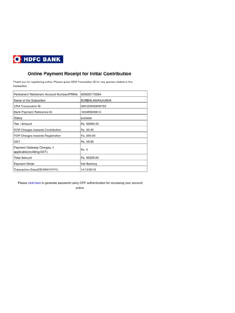 NPS Certificate | PDF