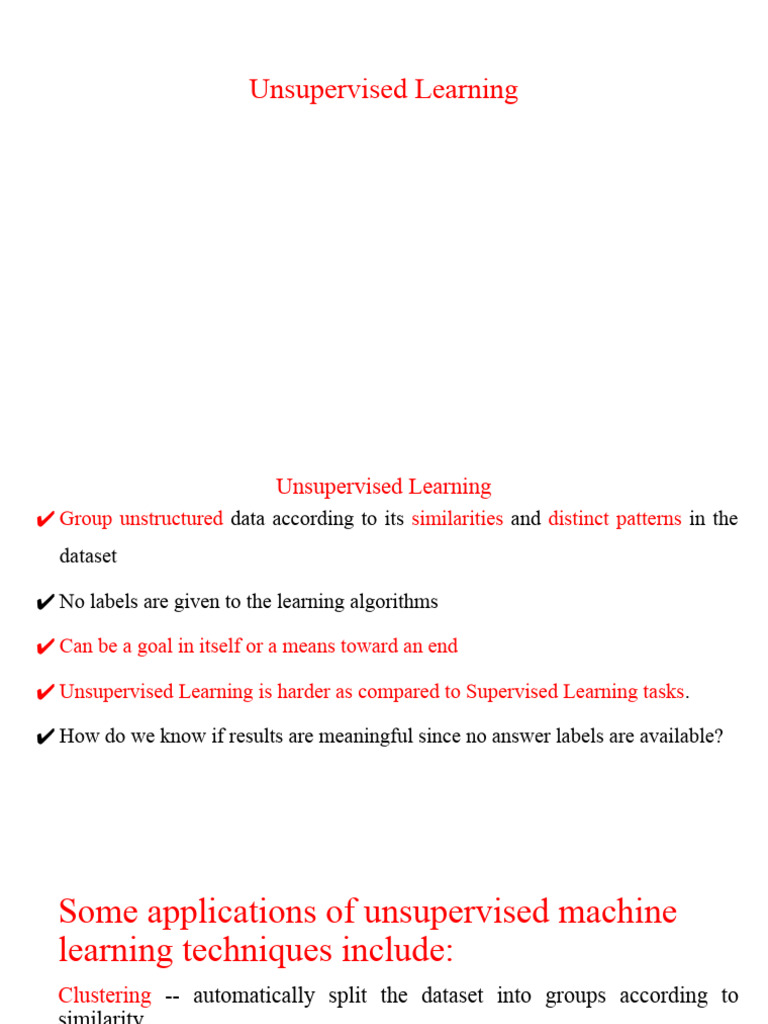 ML ch 4 (4) | PDF | Cluster Analysis | Machine Learning ML ch 4 (4) | PDF | Cluster Analysis | Machine Learning