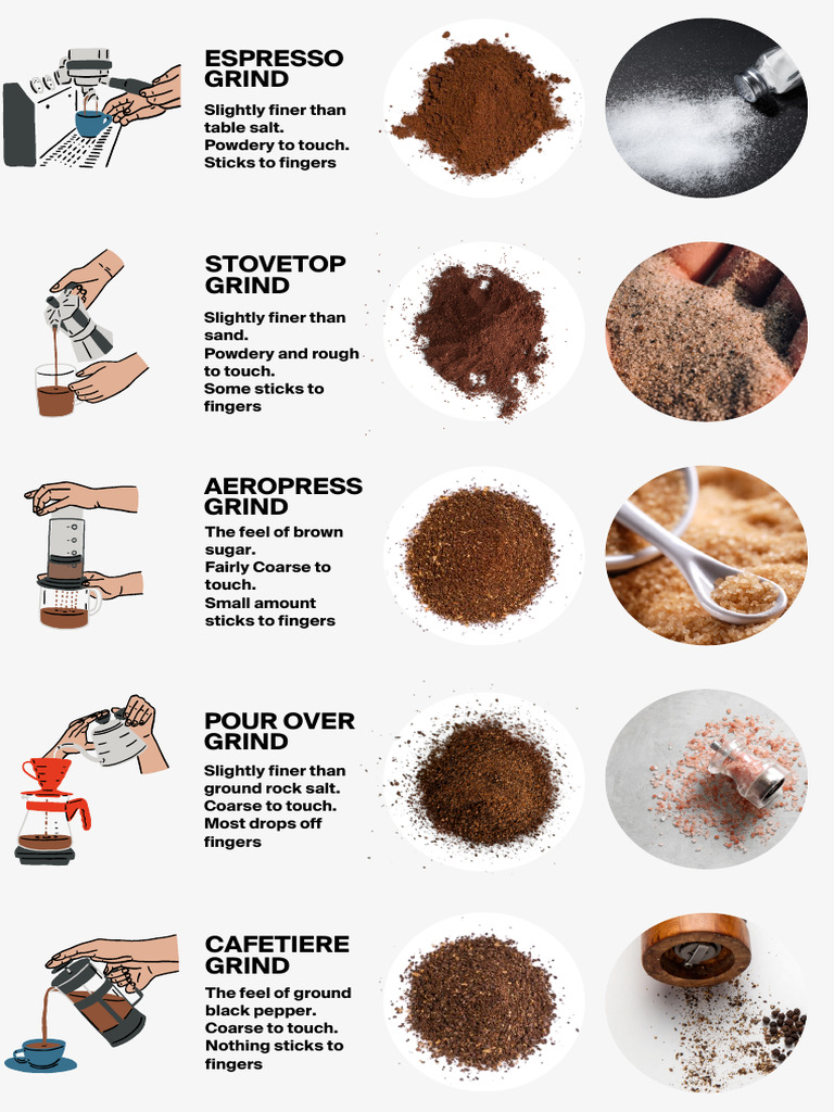 Coffee Brew Guide Cheatsheet | PDF