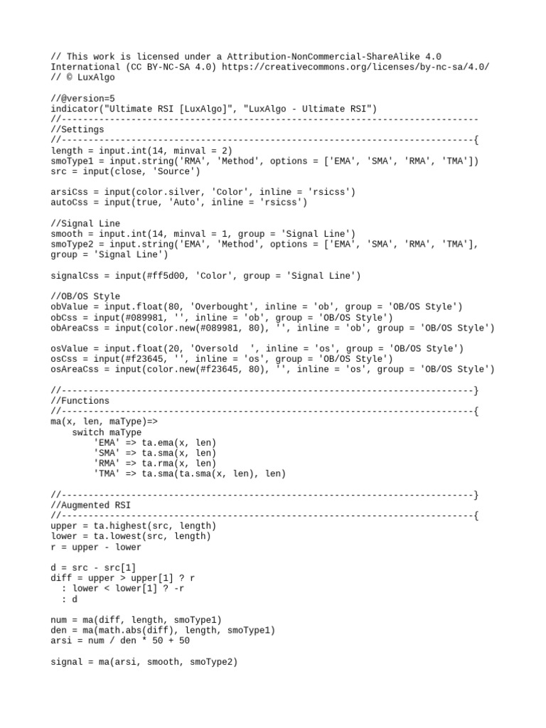 Ultimate RSI Lux | PDF