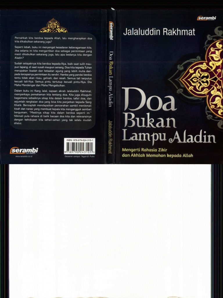 Jalaluddin Rakhmat Doa Bukan Lampu Aladi | PDF