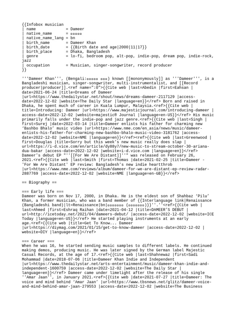 Dameer | PDF | Popular Music