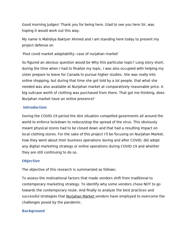 Script for defense | PDF | Marketing | Consumer Behaviour