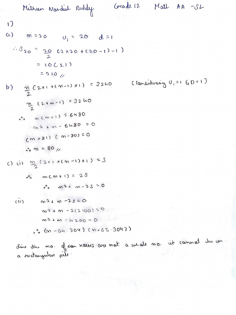 Math Stuff | PDF