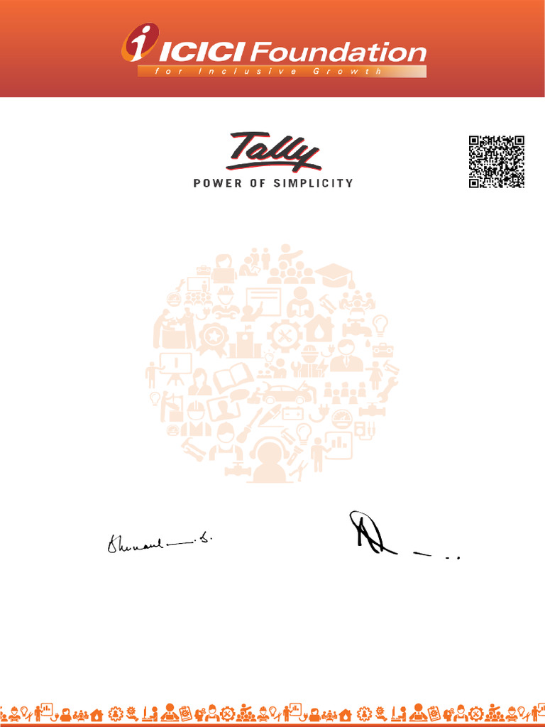 Ashis ICICI Foundation Certificate | PDF