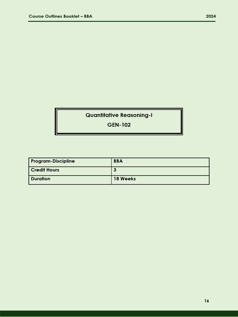 Quantative_reasoning | PDF | Matrix (Mathematics) | Algebra