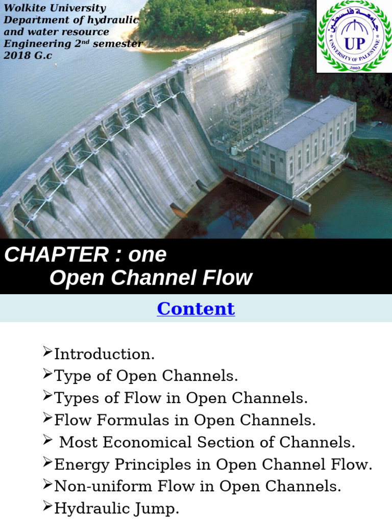 Geshew Open Channel | PDF | Fluid Mechanics | Civil Engineering
