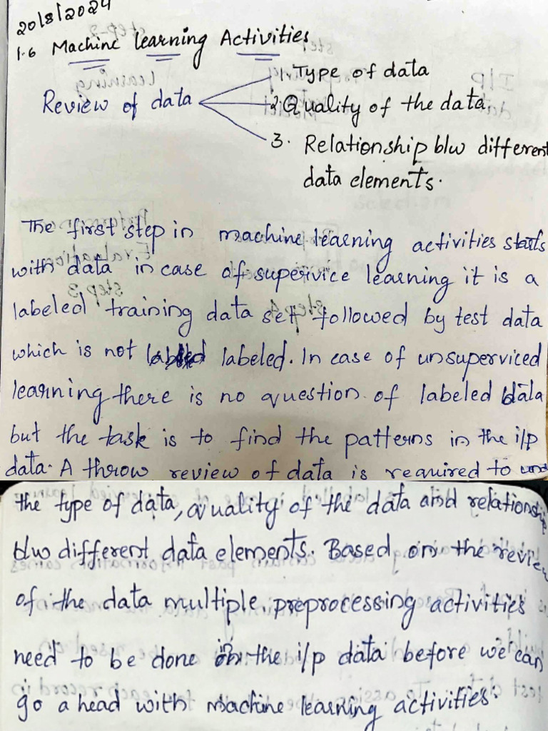 IML Part 2 Unit 1 | PDF