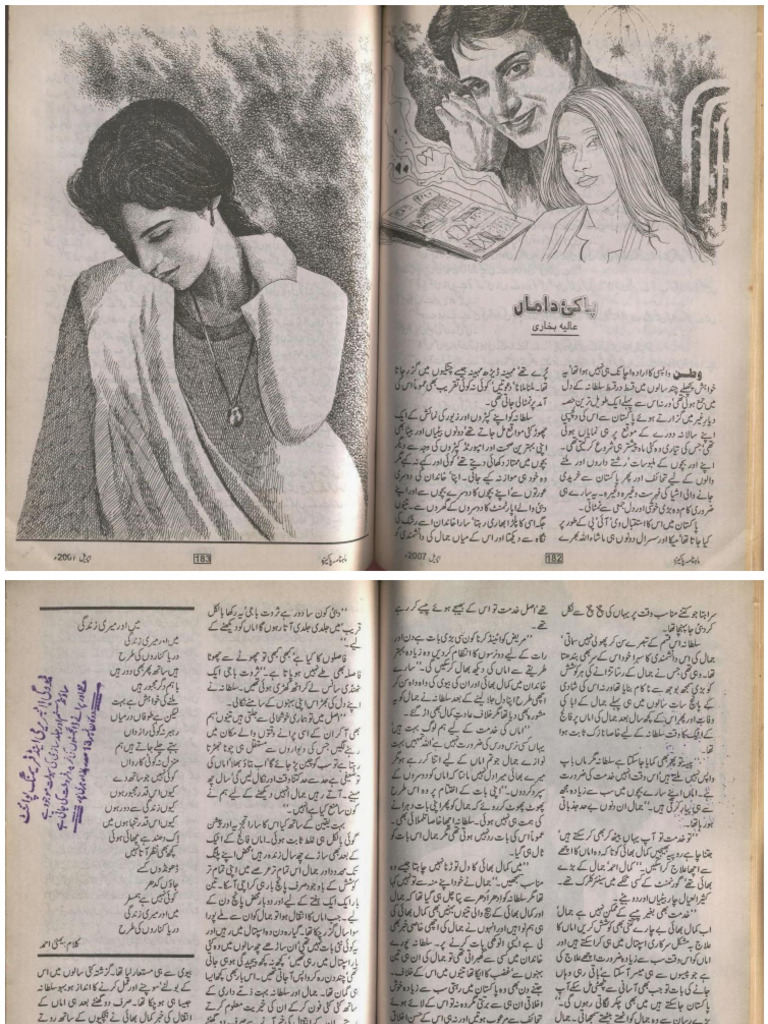 Paki e Daman by Aliya Bukhari | PDF