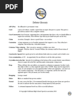 Lincoln Douglas Debate Case Outline | PDF | Argument | Epistemology