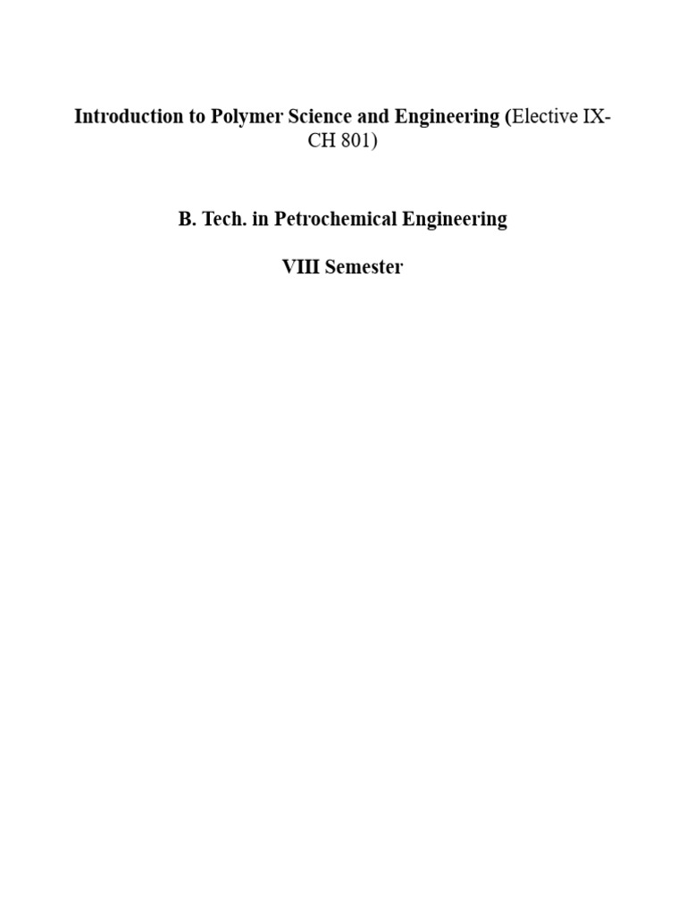 Practice Set 2 | PDF | Polymers | Polymerization