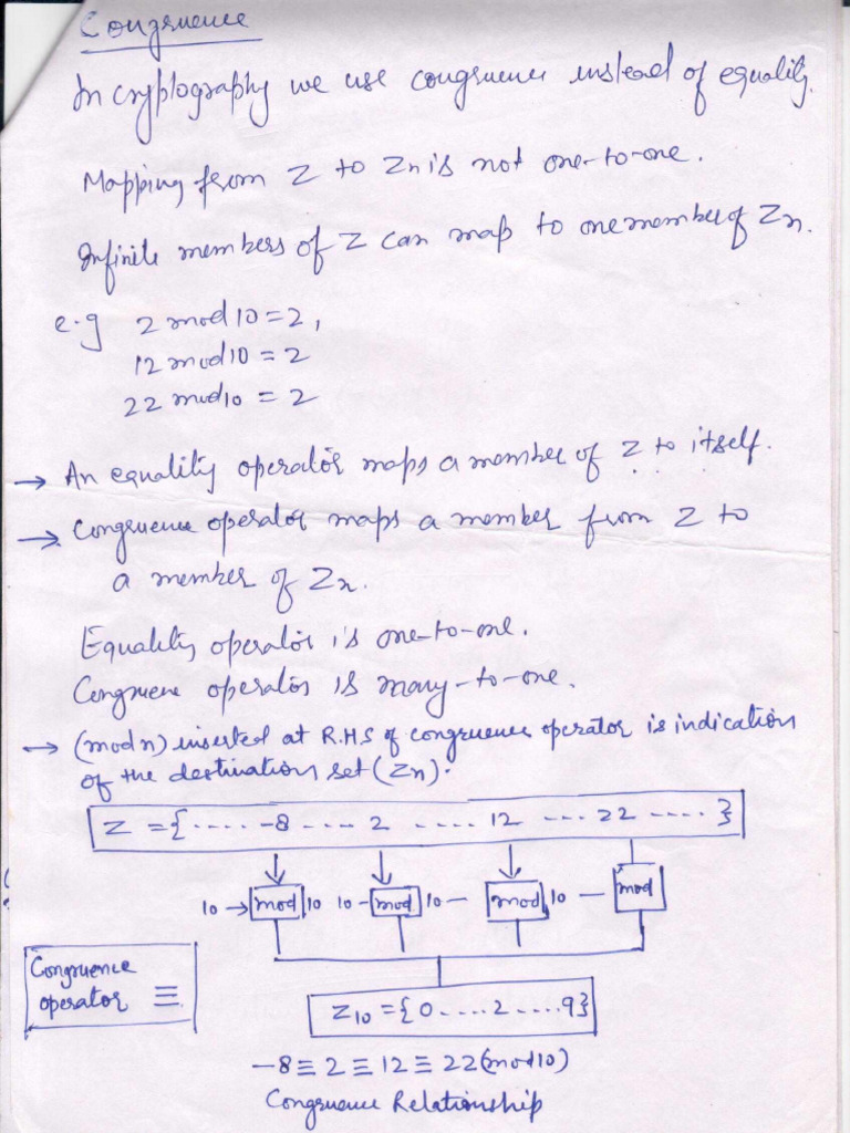 2 Congruence and Inverses | PDF