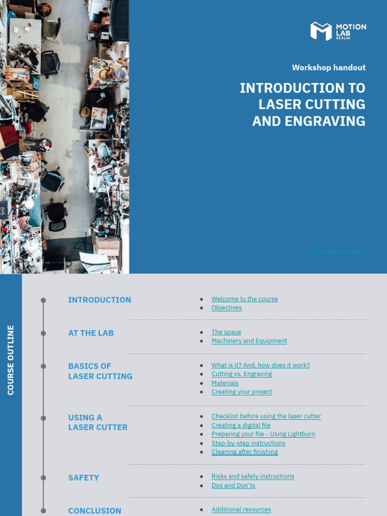 Machine Workshop - Handout Introduction To - Laser Cutting - and ...