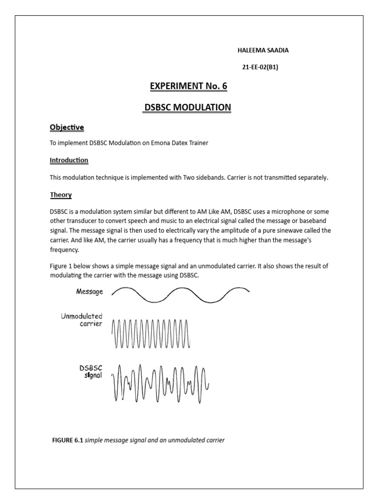 CS LAB 6 | PDF | Modulation | Radio Technology