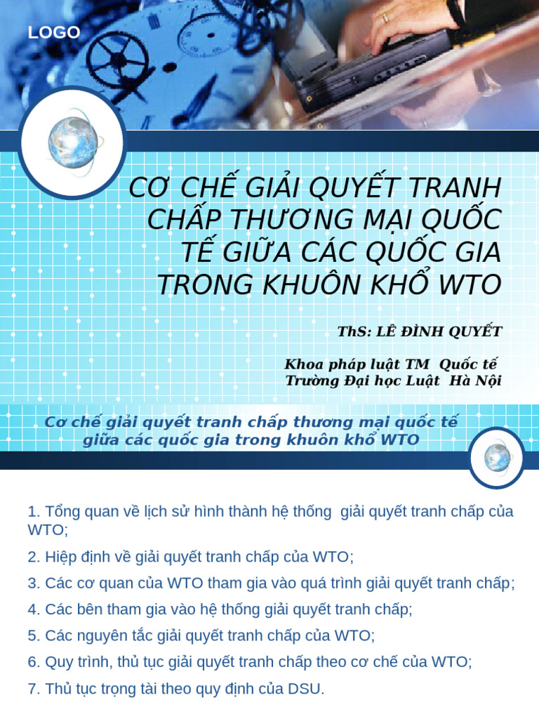 Vd4 Co Che Gqtc Wto 1 | PDF