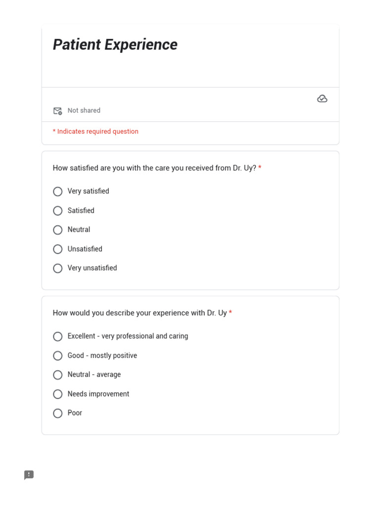 Patient Experience | PDF