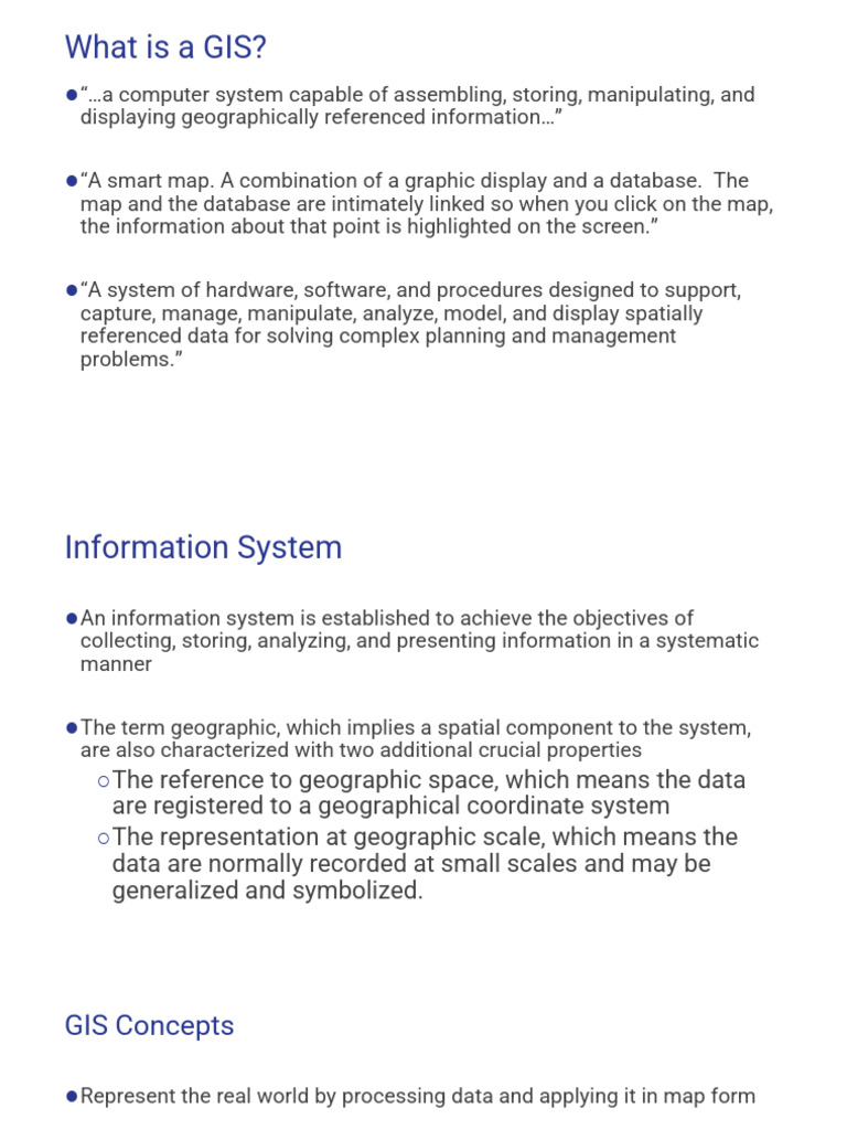 GIS_Concept | PDF | Geographic Information System | Geography